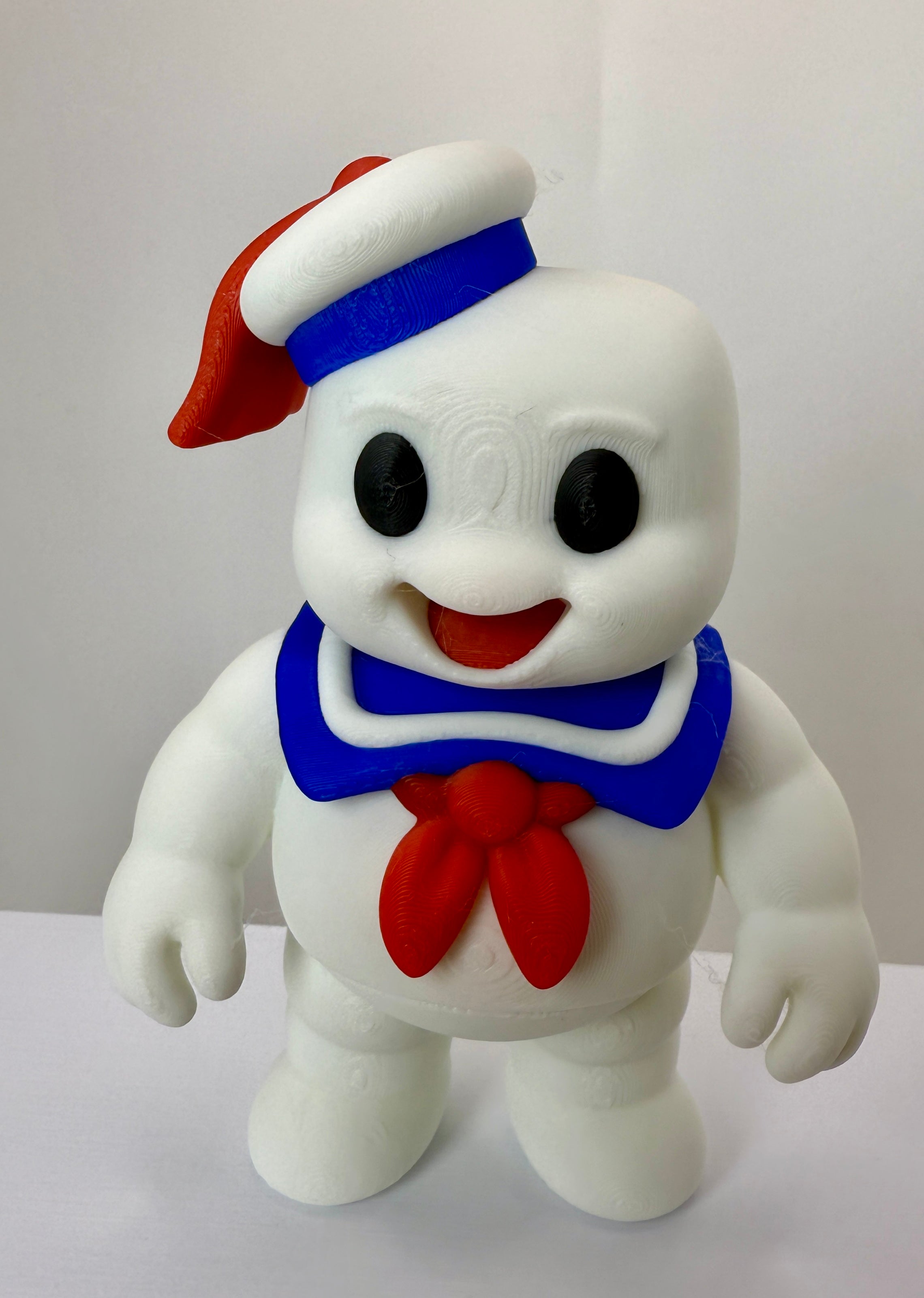 Marshmello Man 3D Printed Articulating Figure – Mother Duckers