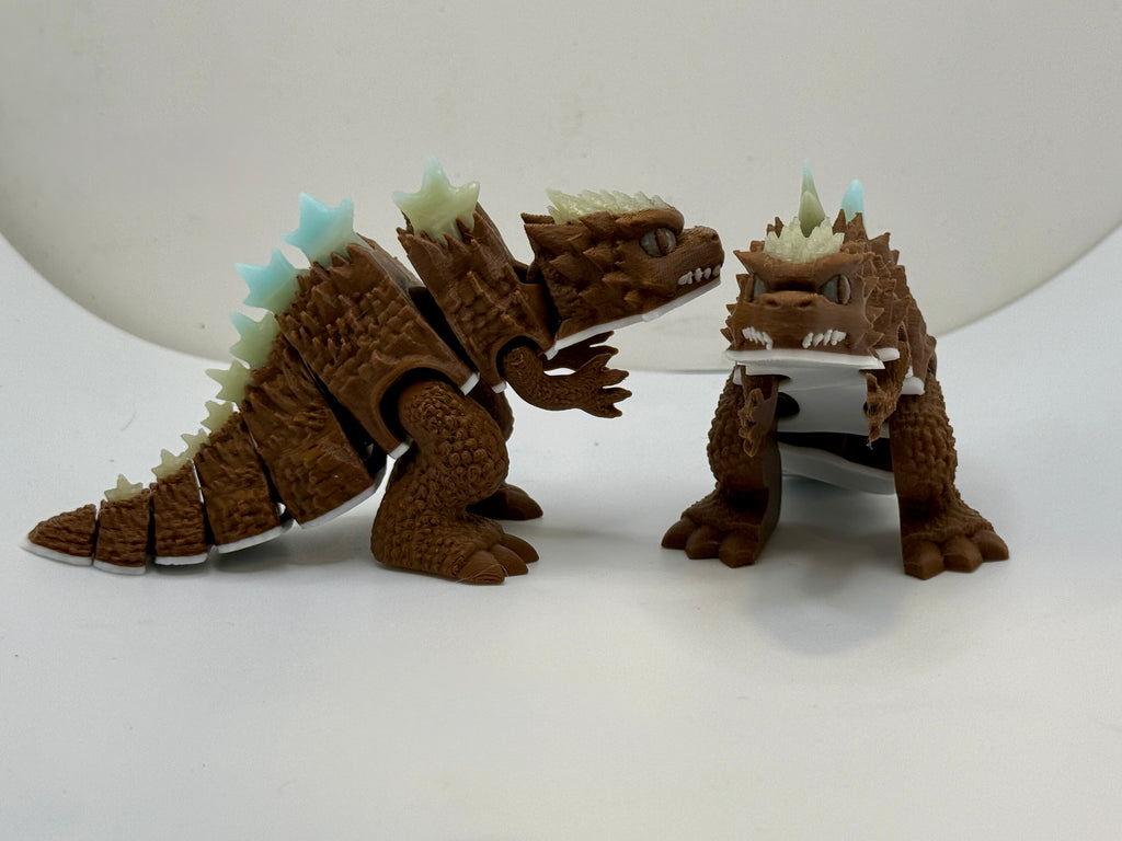 Godzilla 3d Printed Articulated Figure – Mother Duckers